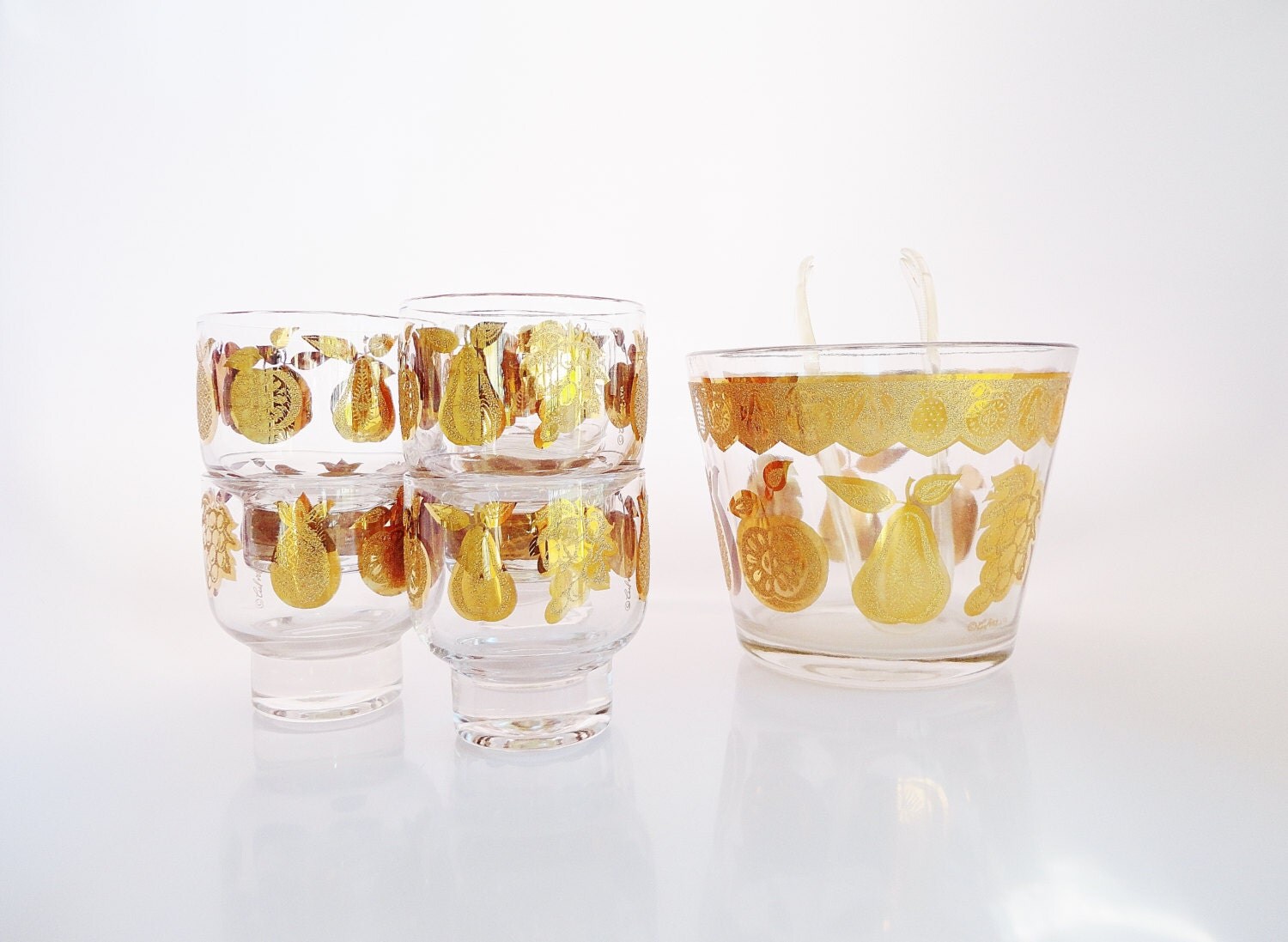 Vintage Culver Barware – Culver Glassware – Culver Glasses – Culver ...