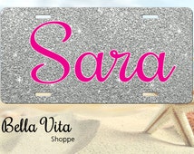 Unique cute license plates related items | Etsy