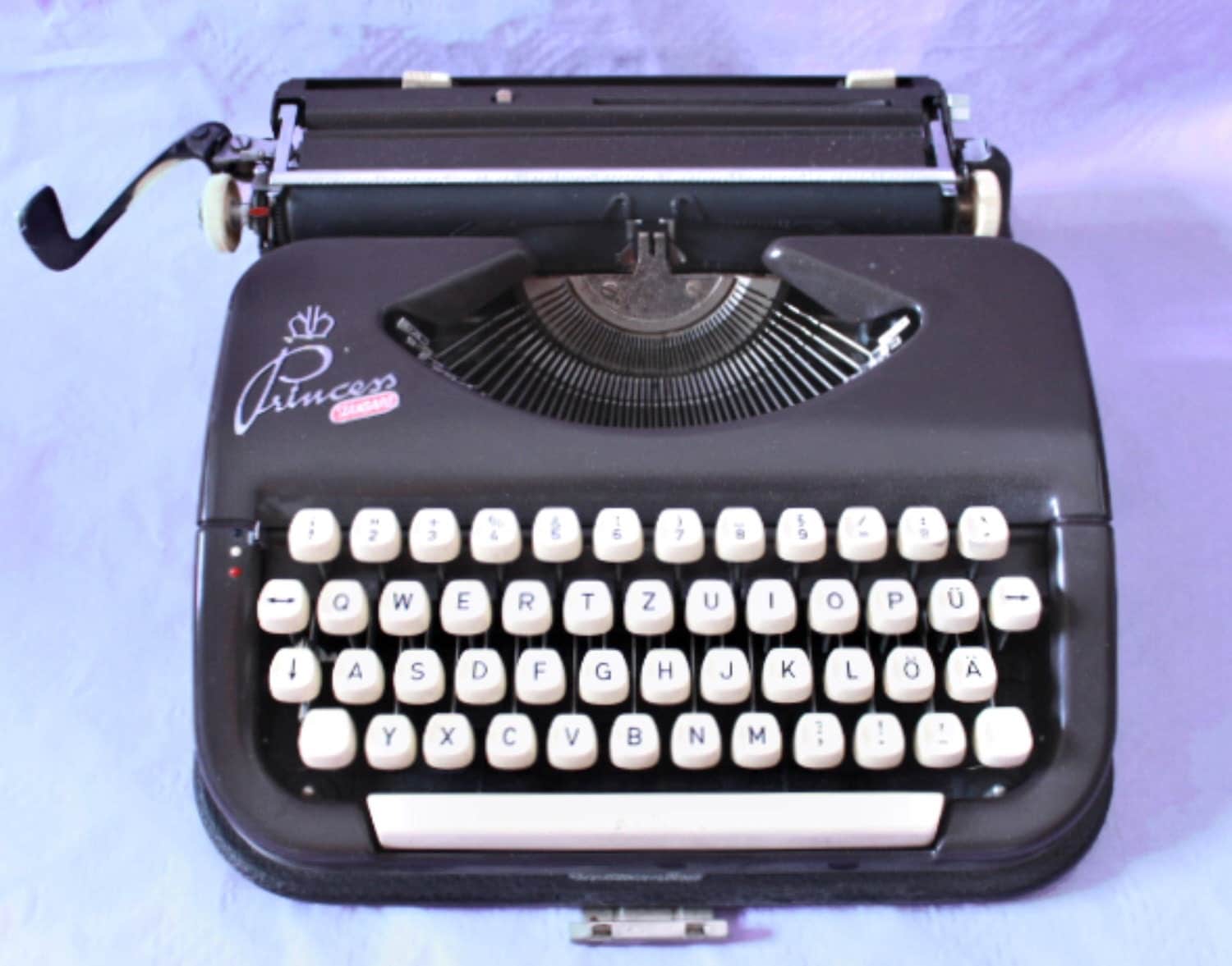 Working typewriter Princess 50s 60s Keller & Knappich German mid ...