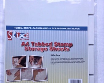 Rubber stamp storage | Etsy