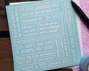 Affirmation cards | Etsy