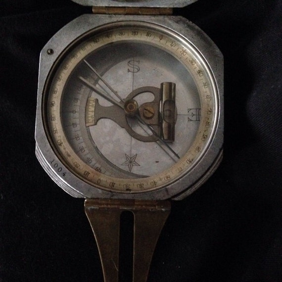Antique D. W. Brunton's Pocket Transit Compass 1894 1004