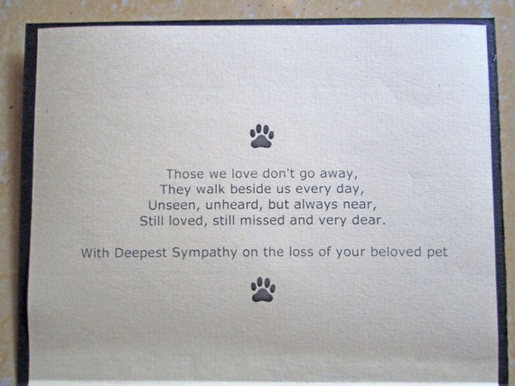 Dog Sympathy Card Labrador Pet Sympathy Card Loss of Dog