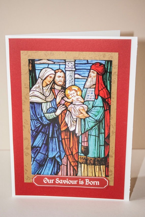 Our Saviour is Born Christmas Card | colettesgiftbox