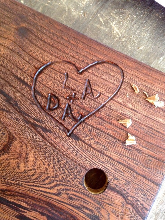 Personalized Initial Engraving Custom Heart Love Note Add On