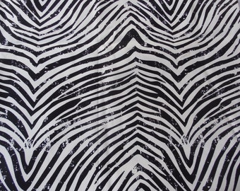 Zebra print fabric | Etsy