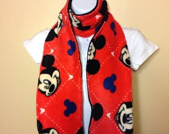 Popular items for mickey mouse scarf on Etsy