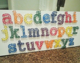 Popular items for string art sign on Etsy
