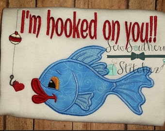 Im hooked on you | Etsy