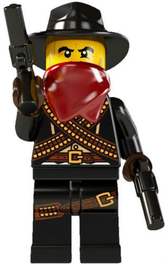 LEGO Series 6 Bandit Minifig Minifigure by LongLast on Etsy
