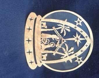 Scroll saw ornament | Etsy