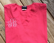 Popular items for monogrammed scrubs on Etsy