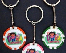 Popular items for poker chip keychain on Etsy