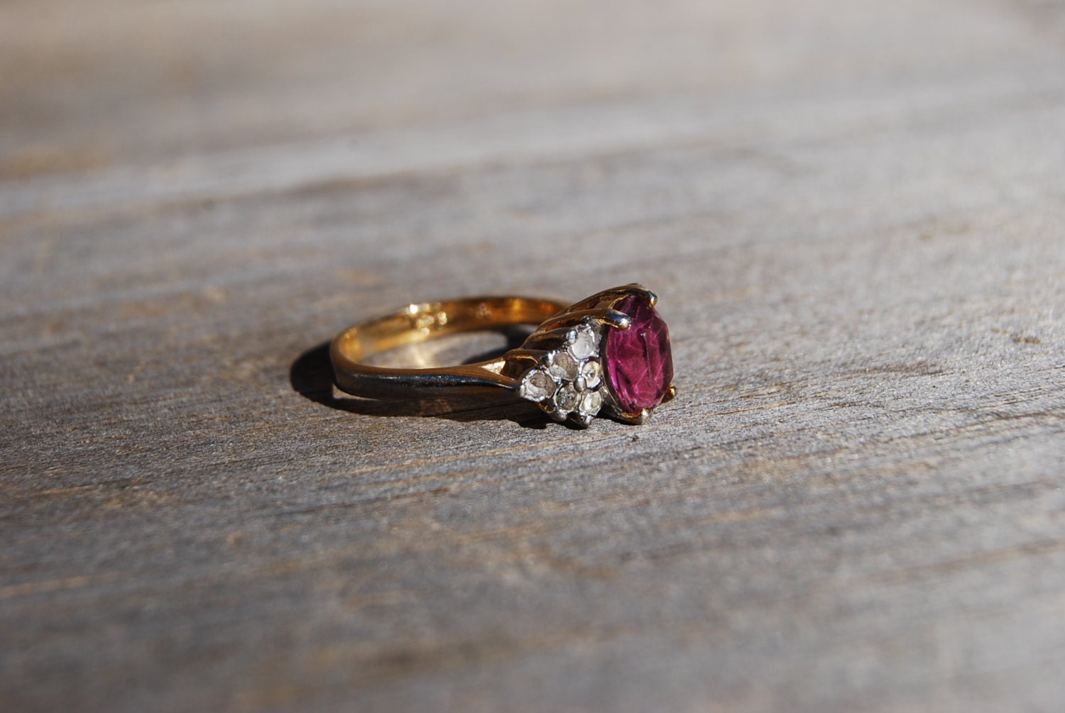 Antique 18K GEA Ring by Psychedelphia on Etsy