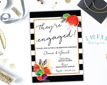 Popular items for tulip invitation on Etsy