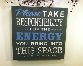 Take responsibility | Etsy