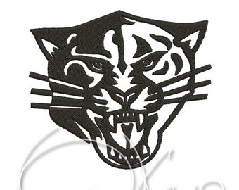 Panthers embroidery | Etsy