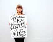 Modern Script Quote Prints Canvases & Printables by MofEHome