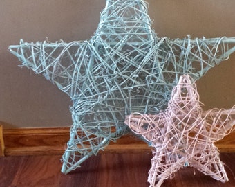 Popular items for grapevine stars on Etsy