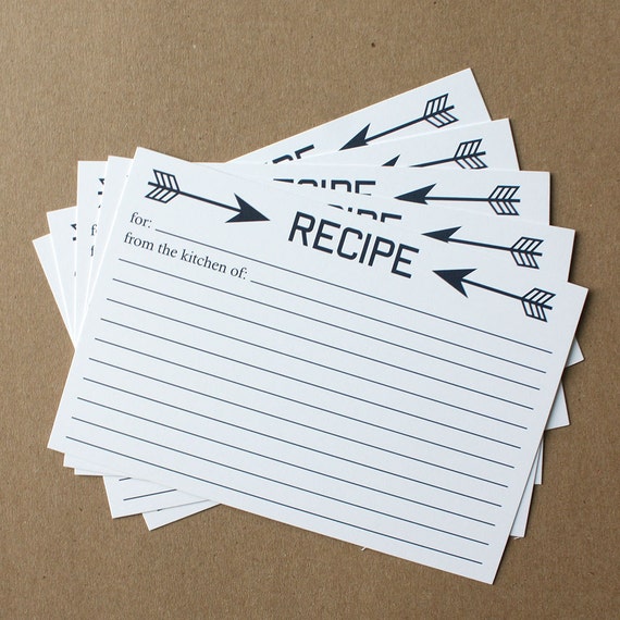 Navy Afrs Recipe Cards - Banana-breads.com
