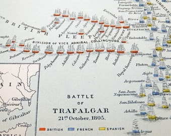 Popular items for battle of trafalgar on Etsy
