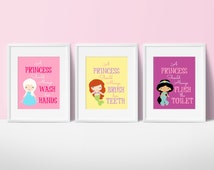 Popular items for princess bathroom on Etsy