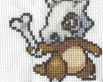 Mew Pokemon Cross Stitch Pattern by NintindolNerdyStitch on Etsy