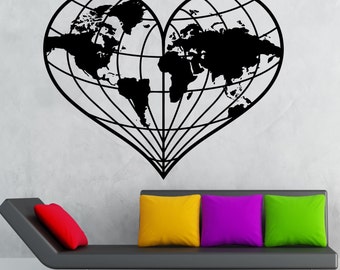 Peace wall decal | Etsy