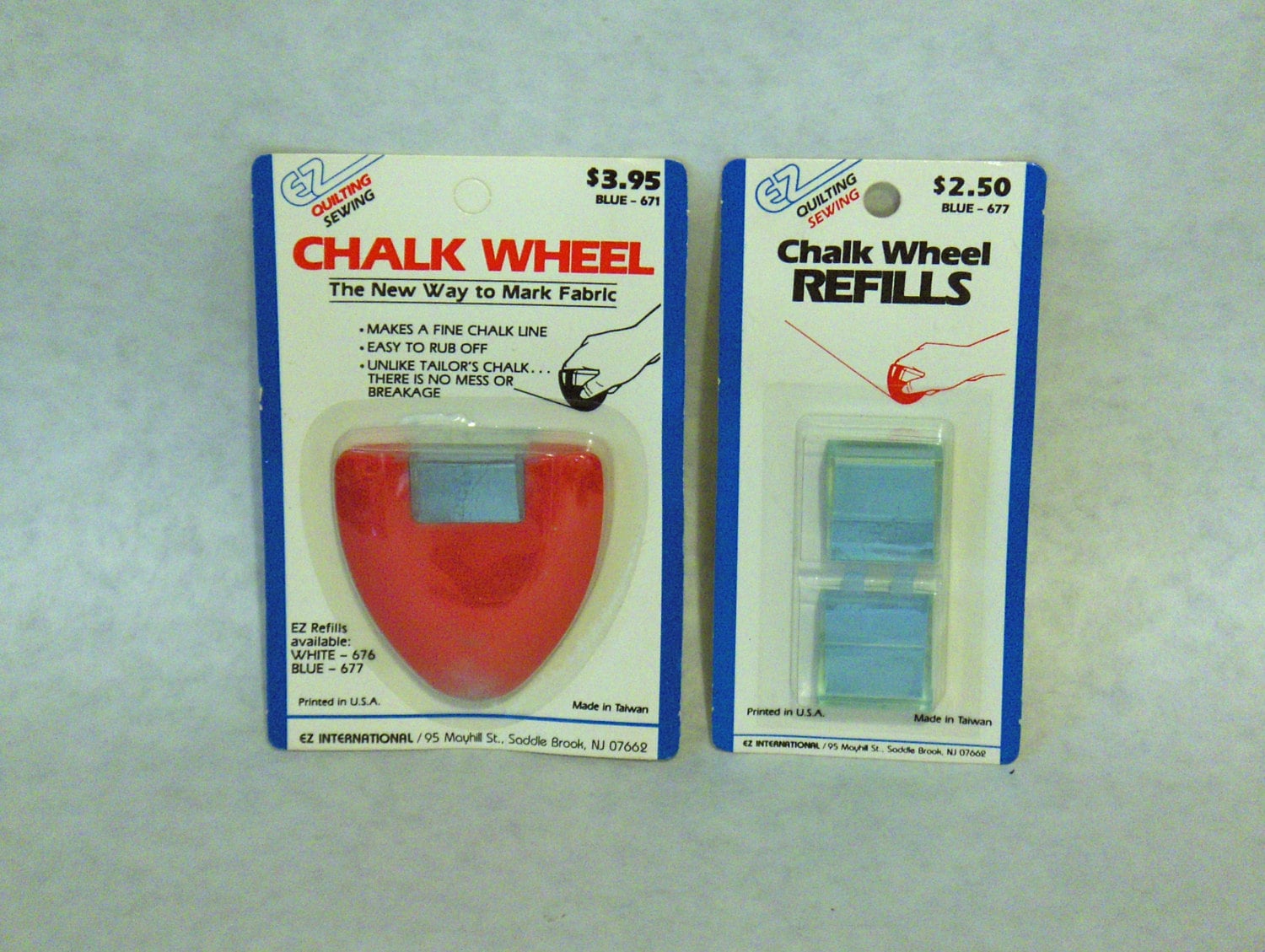 LOT OF 2 EZ Chalk Wheel & Refills by FnJHobbies on Etsy