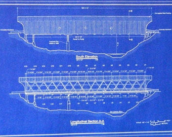 Popular items for bridge blueprint on Etsy