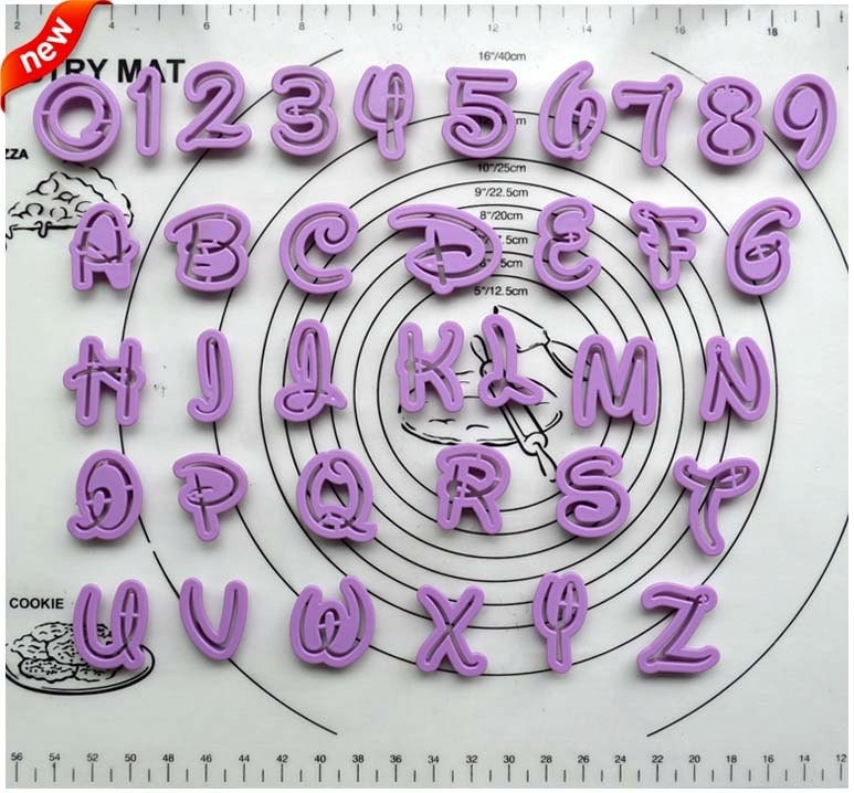 Disney Font Cutters Pics