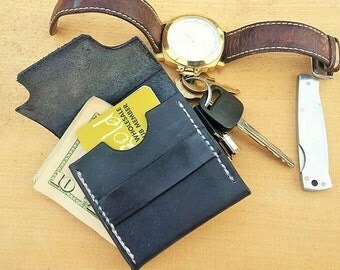 Leather Minimalist Front Pocket Wallet