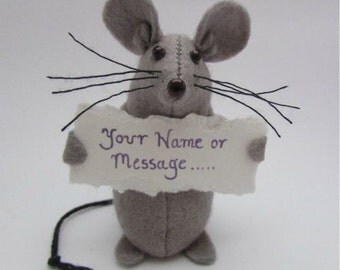 Military Mouse Felt Mice Felt Mouse Military by AllThingsMice