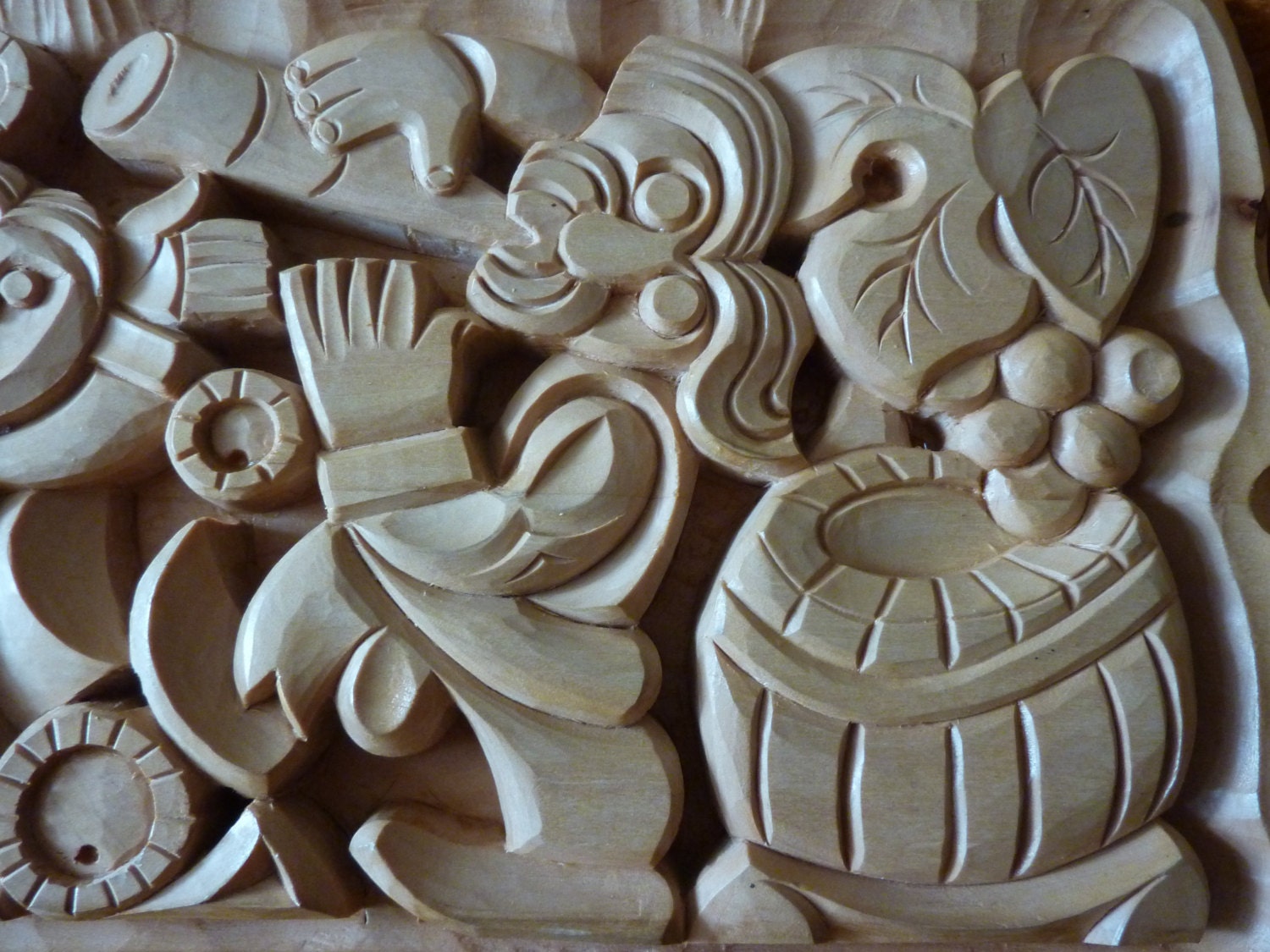 Woodcarving Wood Art Wall Hanging Home Décor by CarvingRoots