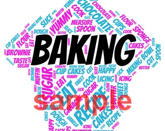 Popular items for baking theme on Etsy