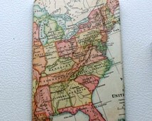 Popular items for map of east coast on Etsy