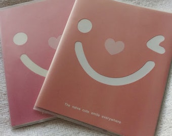Winking Smiley Face Diary Journal Weekly Monthly Planner Notebook Super ...