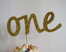 Popular items for glitter cake topper on Etsy