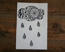 Popular items for zentangle print on Etsy