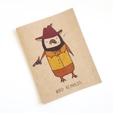 Funny Burt Bird Reynolds Greeting Card