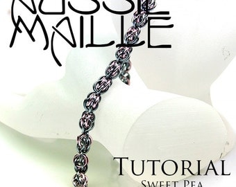 Chainmaille Tutorial Stretchy Helm Weave Bracelet by AussieMaille