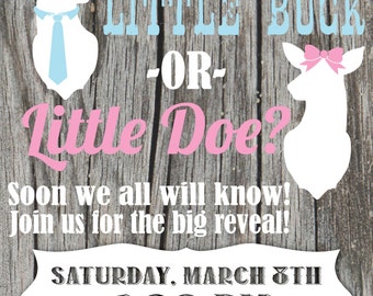 Popular items for deer gender reveal on Etsy