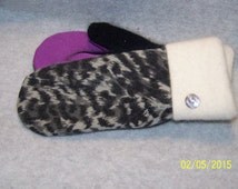 Popular items for wool sweater mittens on Etsy