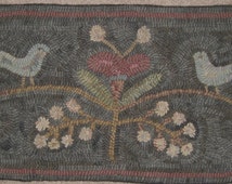 Popular items for primitive hooked rug on Etsy