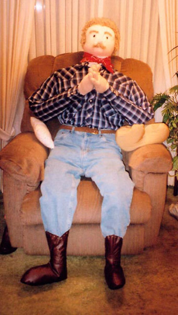 Dance with me Henry life size man doll Easy to sew pattern