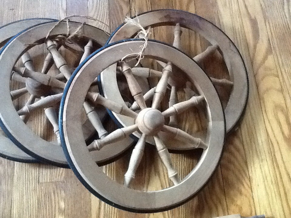 Antique Wood Spindle Wheels & Axles for Wagon Buggy Rare Set – Haute Juice