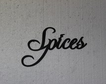 Popular items for spice sign on Etsy