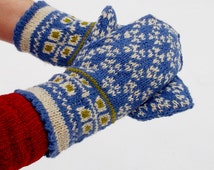 Popular items for nordic mittens on Etsy