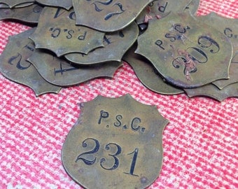 Locker number plates | Etsy