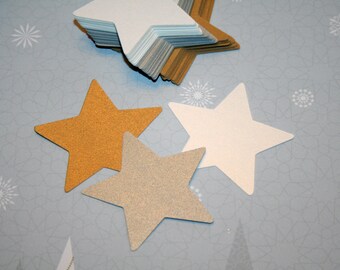 Die cut stars | Etsy